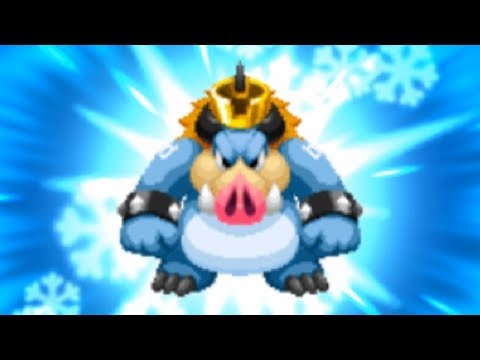 Mario & Luigi: Bowser's Inside Story (3DS) - Part #29: Blizzard Midbus ...