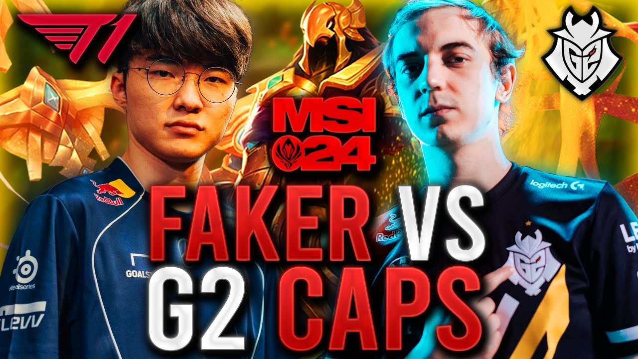 El Sorteo más ÉPICO del MSI: FAKER vs CAPS | SORTEO MSI 2024 - YouTube