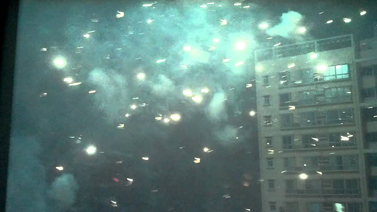 Fireworks right outside my window! Chinese New Year 2012 - YouTube
