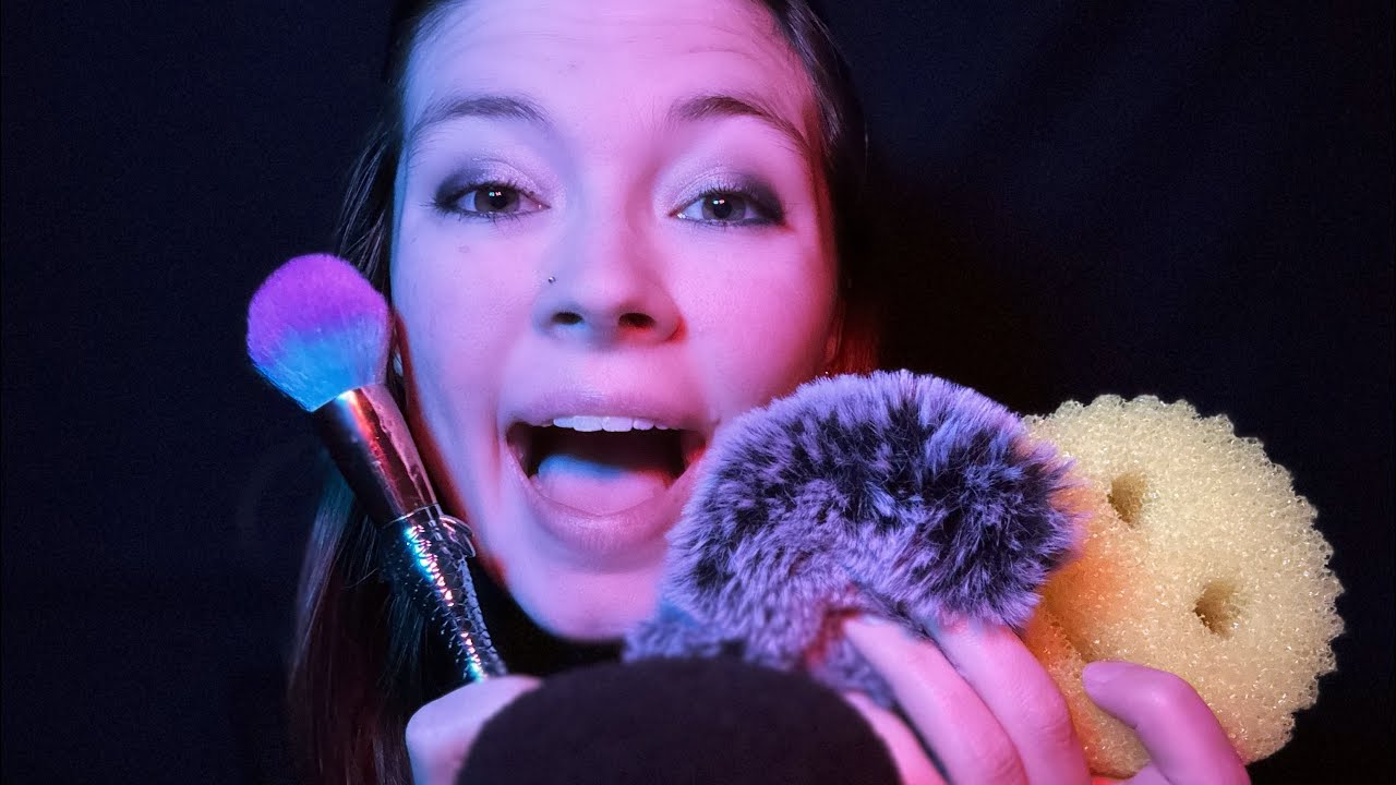 Asmr Aggressive Mic Triggers No Talking Youtube