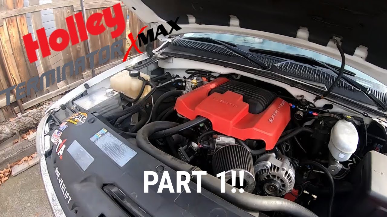HOLLEY TERMINATOR X INSTALL/INTEGRATION!!! Part 1 - YouTube