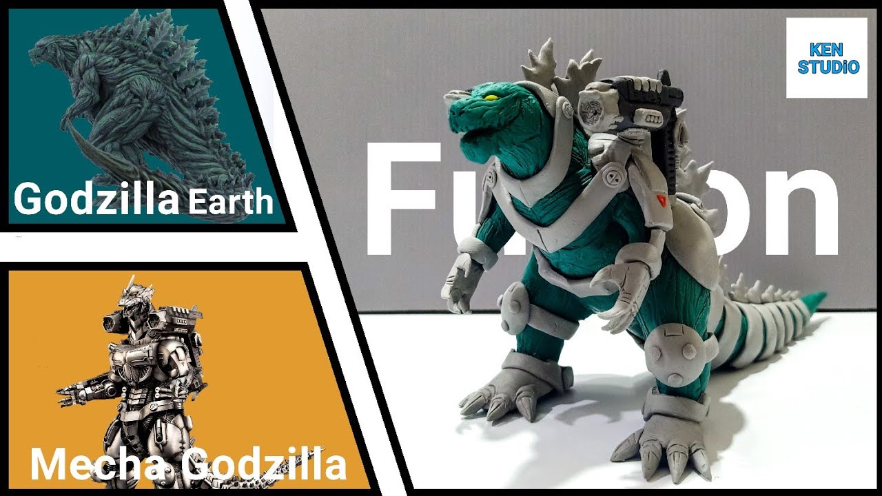 Godzilla Earth Fusion Mecha Godzilla : StopMotion - YouTube