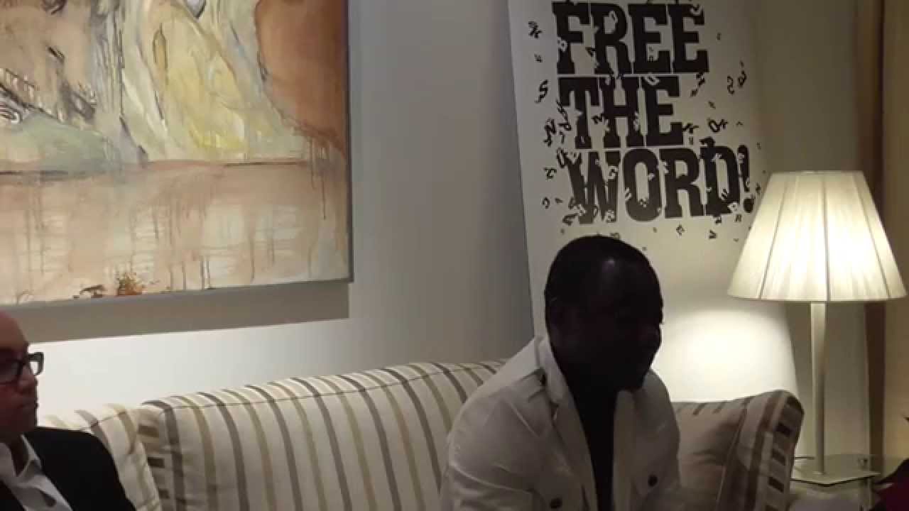 Jude Dibia in conversation with PEN International's Jarkko Tontti - YouTube