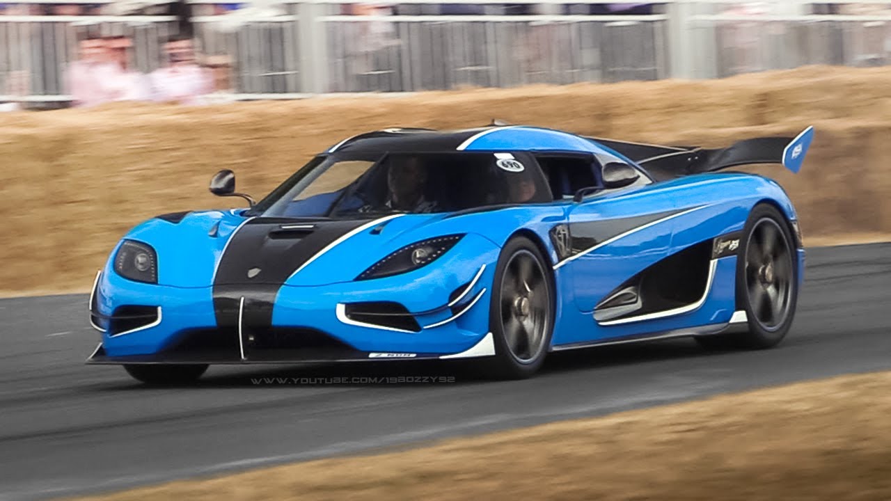 Koenigsegg at Festival of Speed: Agera RSN, Regera, Agera Final Edition ...