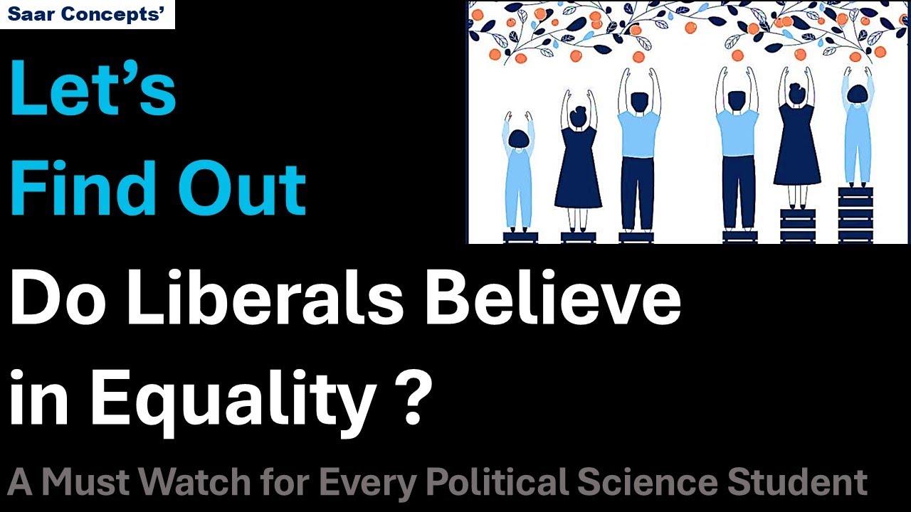 Do Liberals believe in Equality ? Relationship between Liberty and ...