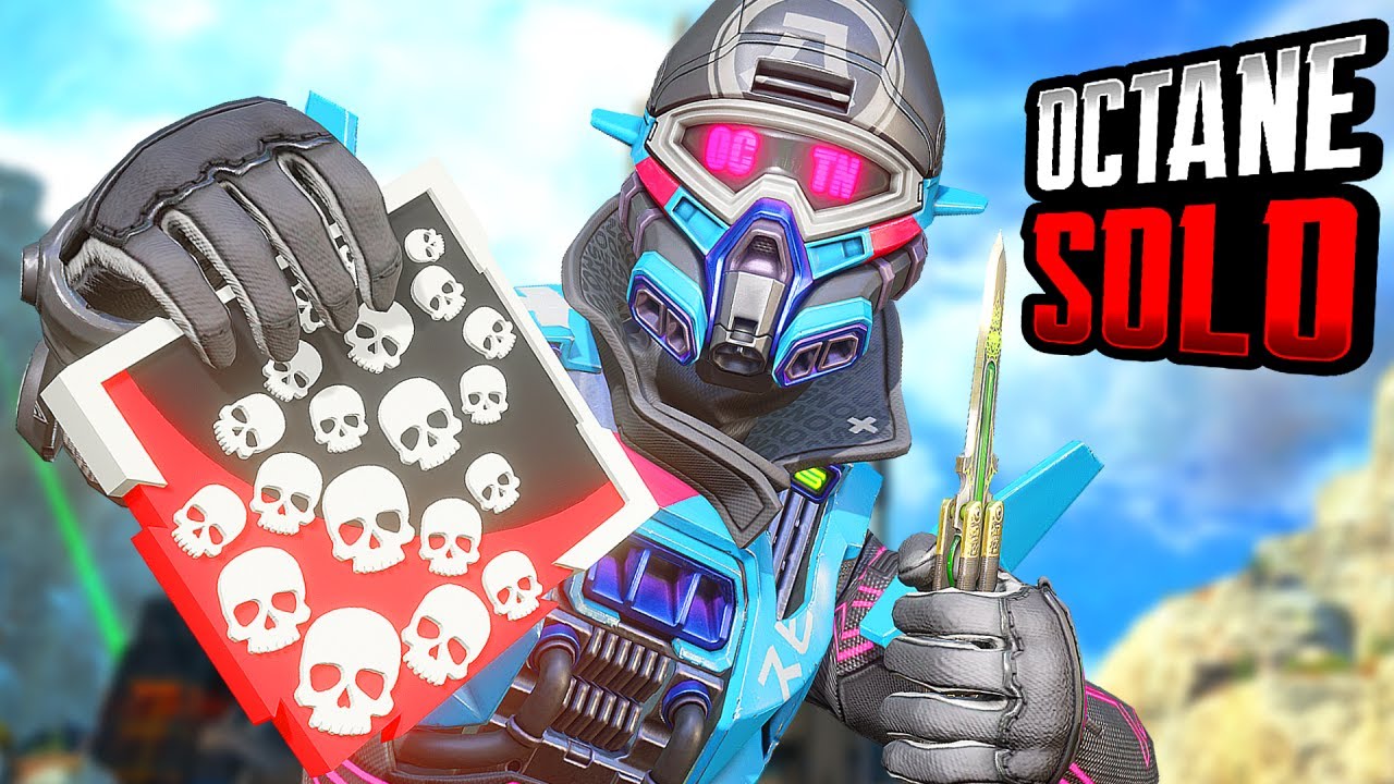 SOLO OCTANE & 25 KILLS AND 5300 DAMAGE (Apex Legends Gameplay) - YouTube