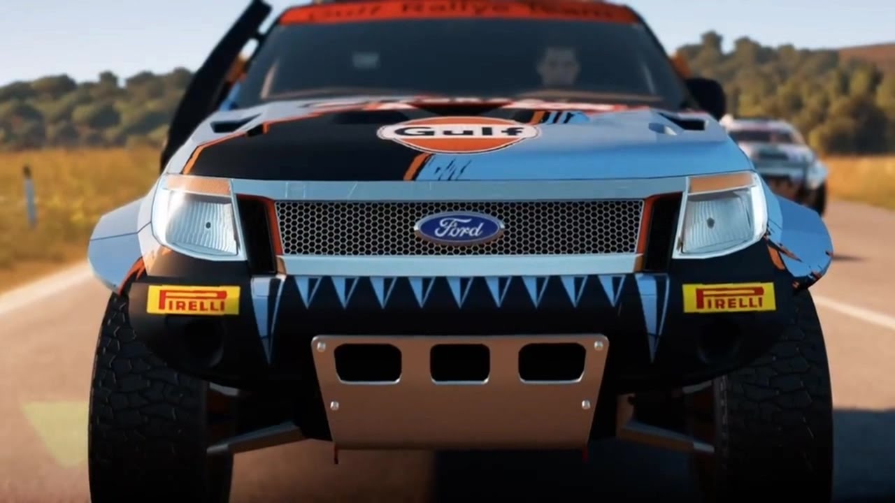 Forza Horizon2 Storm Island - Ford Ranger T6 Rally Raid - YouTube