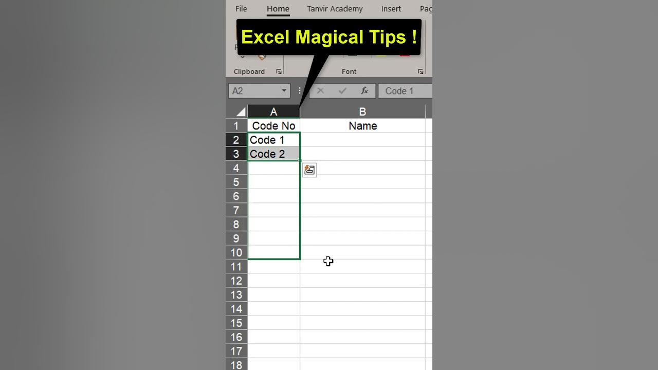 MS Excel Magical Tips You Don't Know ! Excel Tips and Tricks - YouTube