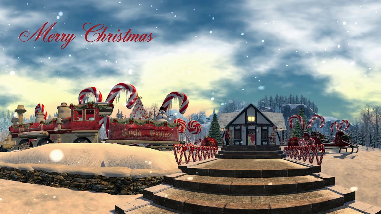 Tiptoes Christmas Scene - YouTube
