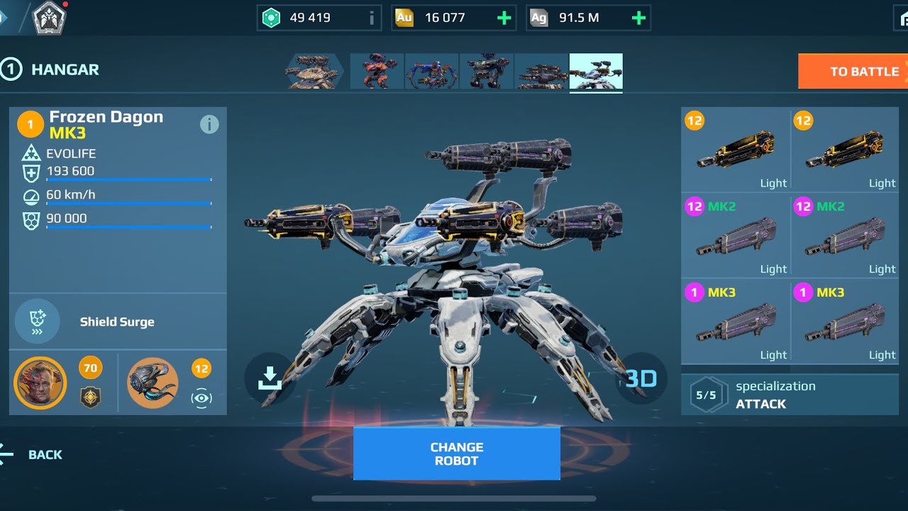 Dagon X2 Ultimate Shredder | War Robots Gameplay - YouTube