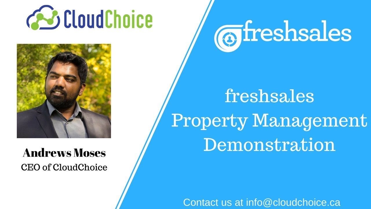 Freshsales for Property Management Companies - YouTube