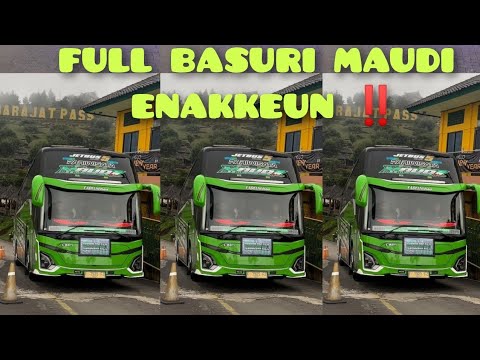 BUS FULL BASURI MAUDI TERBARU ‼️ ARTIS NYA BUS ASYROF GAYS ENAKKEUN ‼️# ...