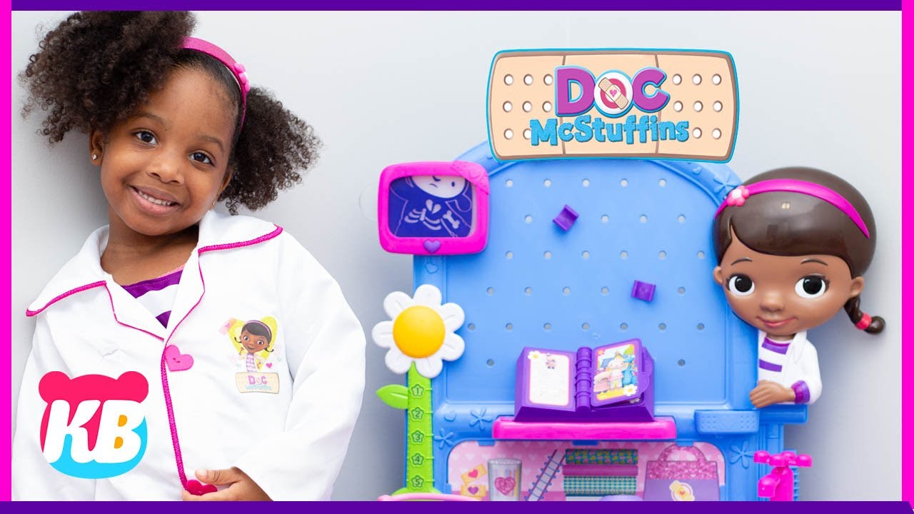 Doc Mcstuffins and the Story About Stuffed Animals | Kyraboo Pretend ...