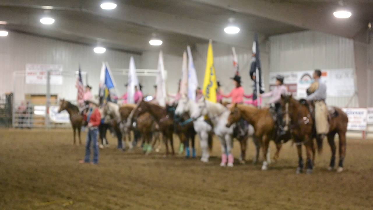 High River Senior Pro Rodeo Grand Entry 2016 - YouTube