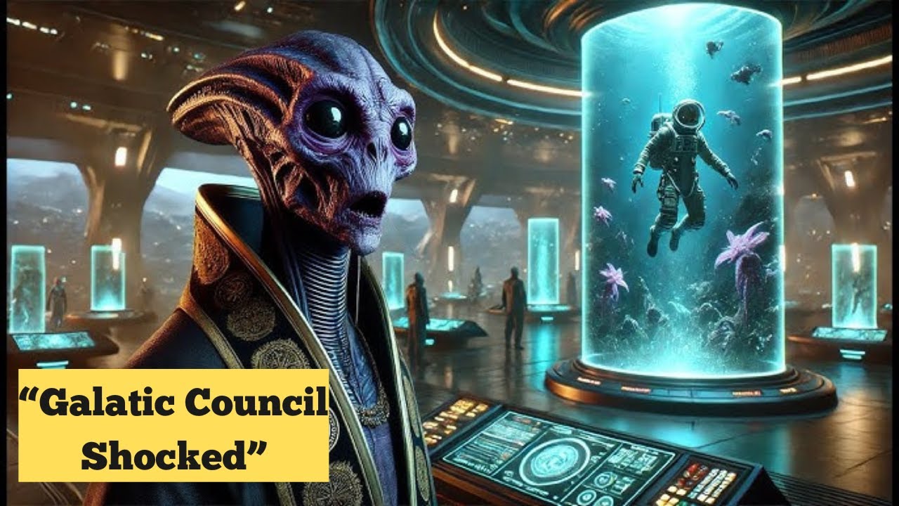 "The Galactic Council Shocked: 'So THIS Is a Human Warship!'"I Best SCI ...