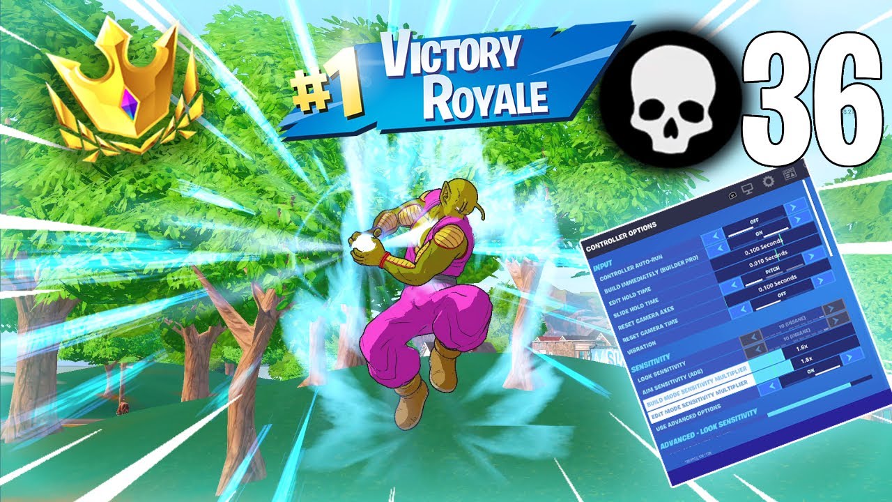 BEST Controller Fortnite Settings/Sensitivity! Xbox/PS4 Fortnite ...