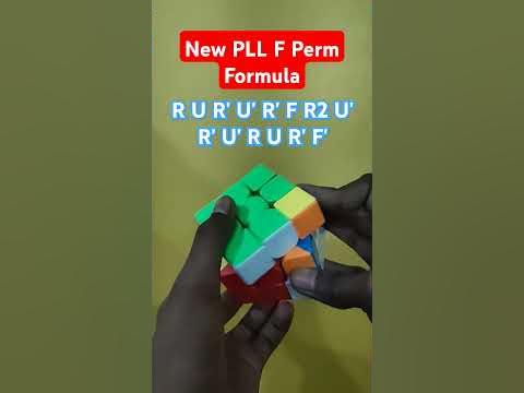 New PLL F Perm Formula🤔🥳👍 - YouTube