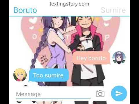 Boruto text sumire 😍🤪 - YouTube