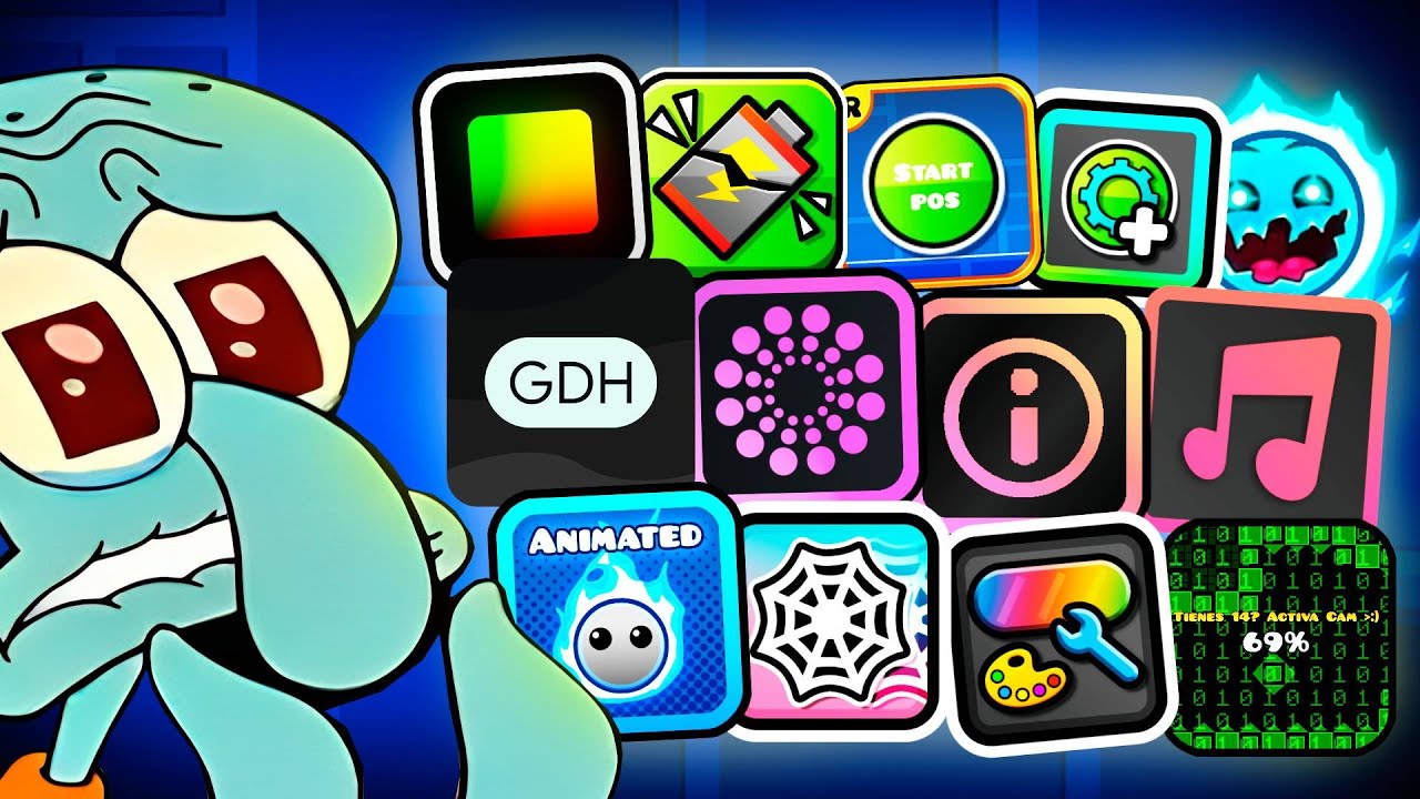 ¡ESTOS NUEVOS MODS SON GOD! #7 [GEODE/GEOMETRY DASH] - YouTube