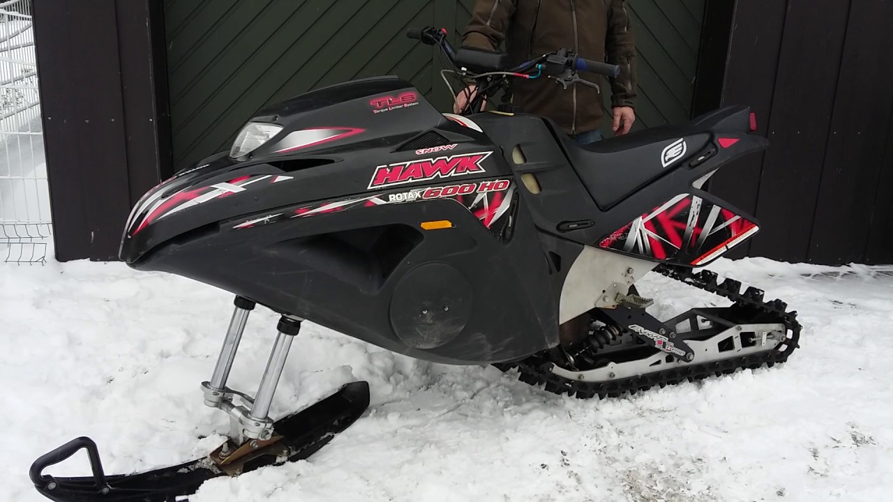 Snow Hawk 600HO - YouTube