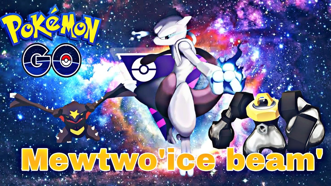 Mewtwo 'ice beam' Effective Pokemon Go Master League - YouTube