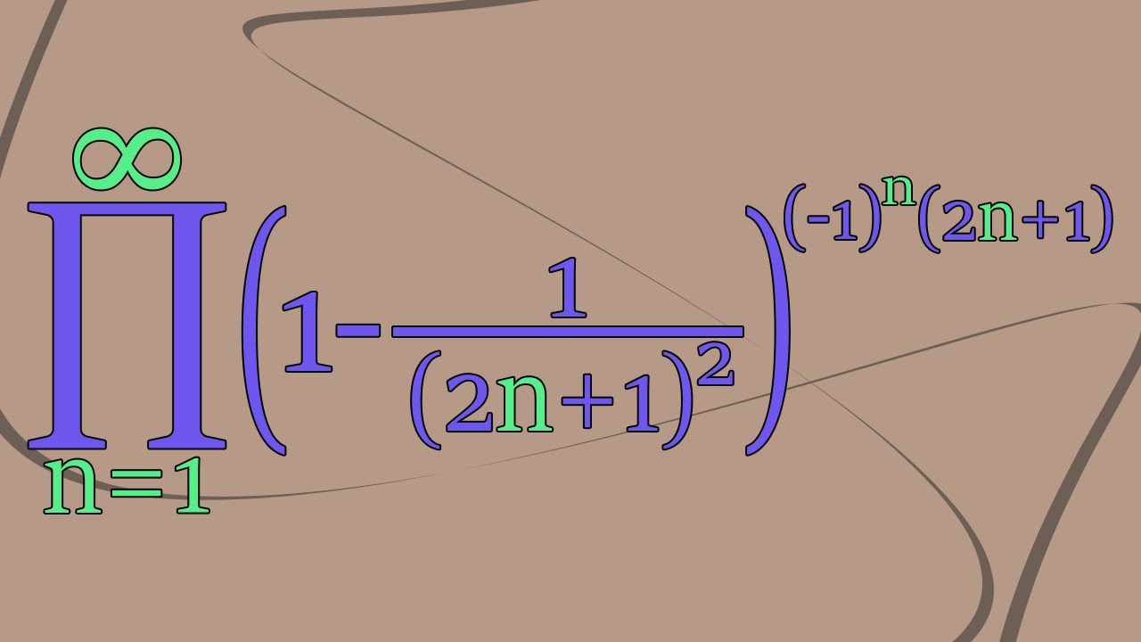 How can an infinite product be this monstrous? - YouTube