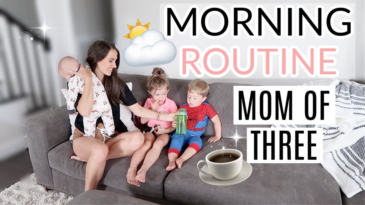 MORNING ROUTINE of a MOM 2021 | MOM OF 3 | MORNING MOTIVATION | Simply ...
