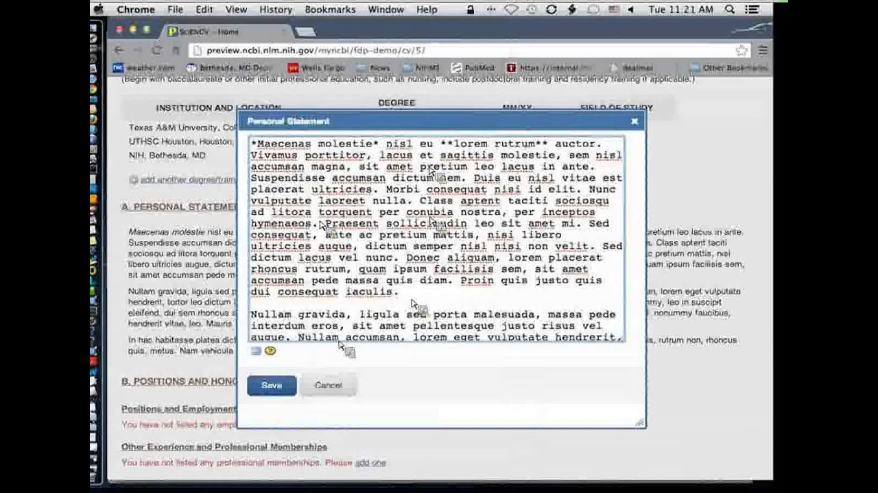 Sciencv Biosketch - YouTube