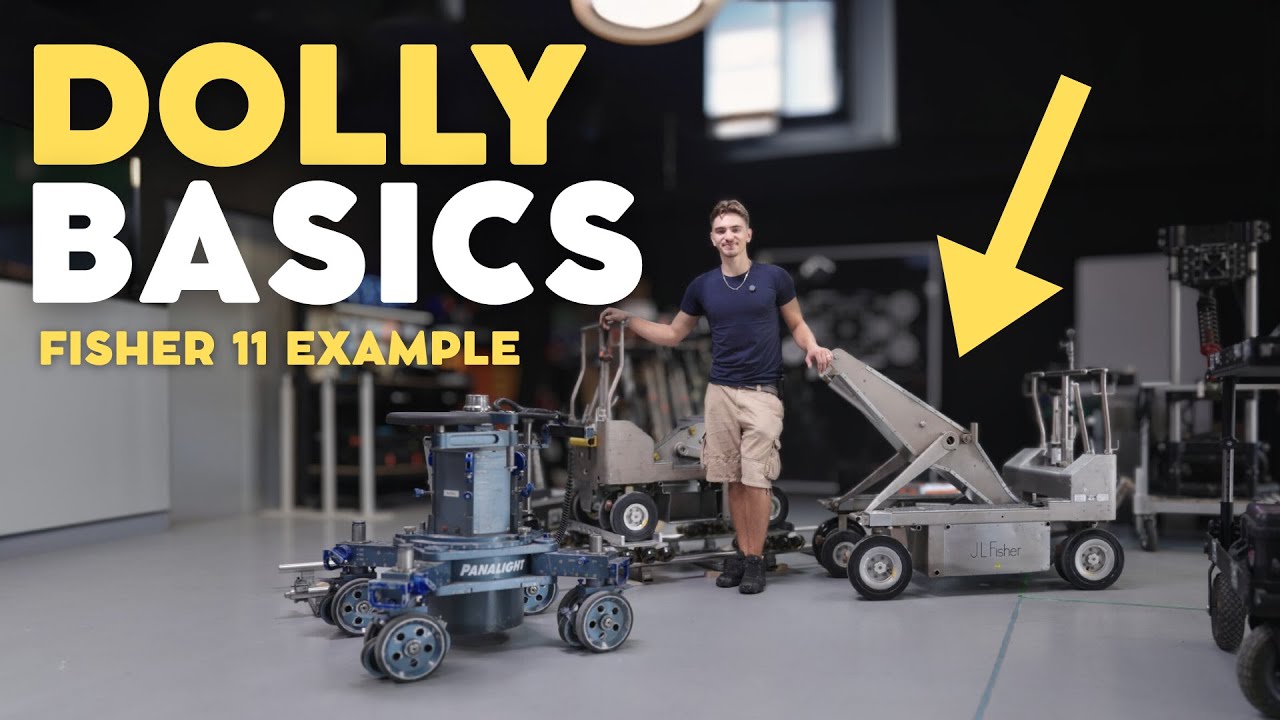 Camera Dolly Basics: How Film Crews Use the J.L. Fisher 11 - YouTube