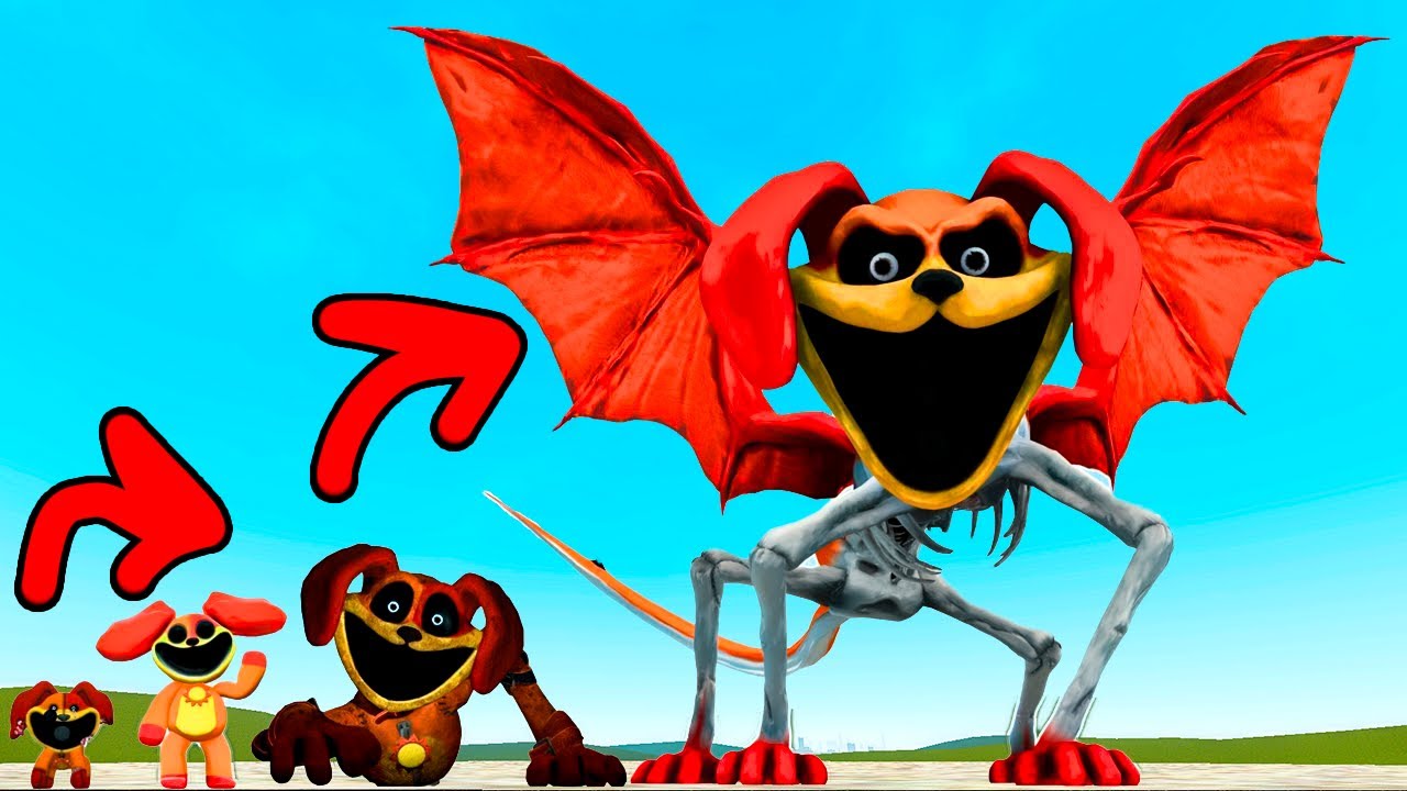 NEW CURSED DRAGON DOGDAY POPPY PLAYTIME CHAPTER 3 In Garry's Mod - YouTube