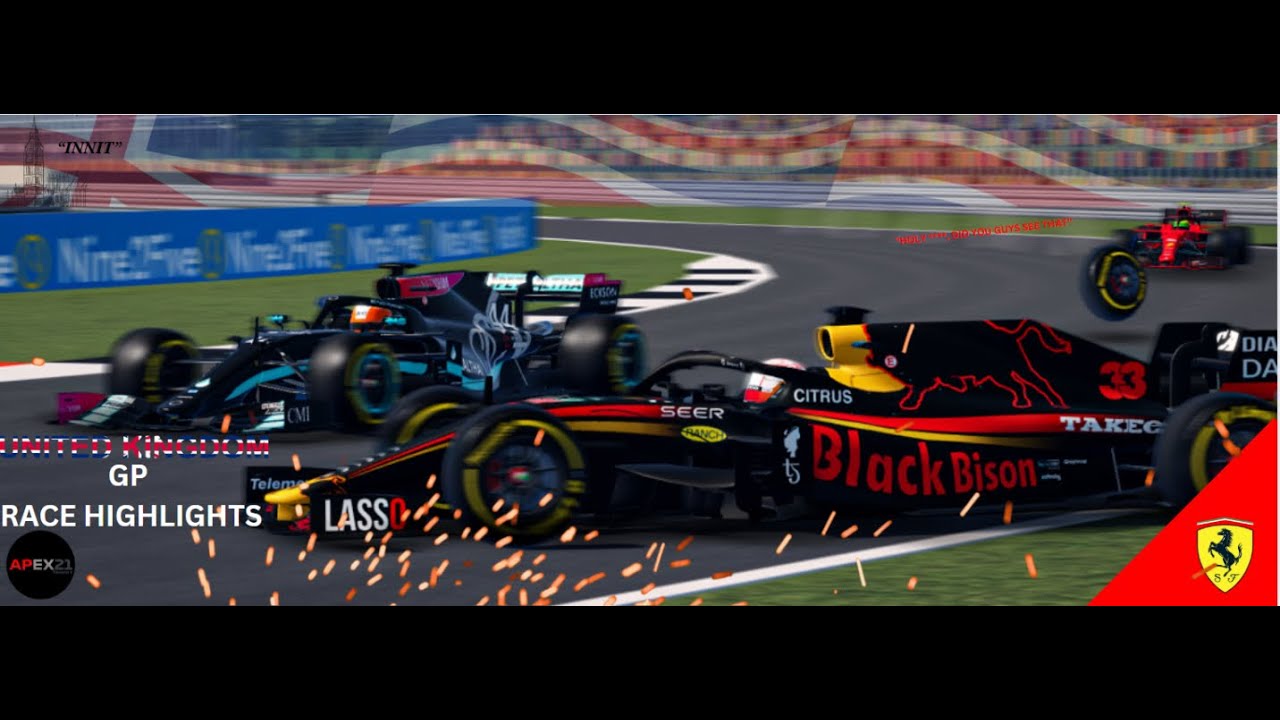 APEX 2021 BRITISH GP RACE HIGHLIGHTS - YouTube