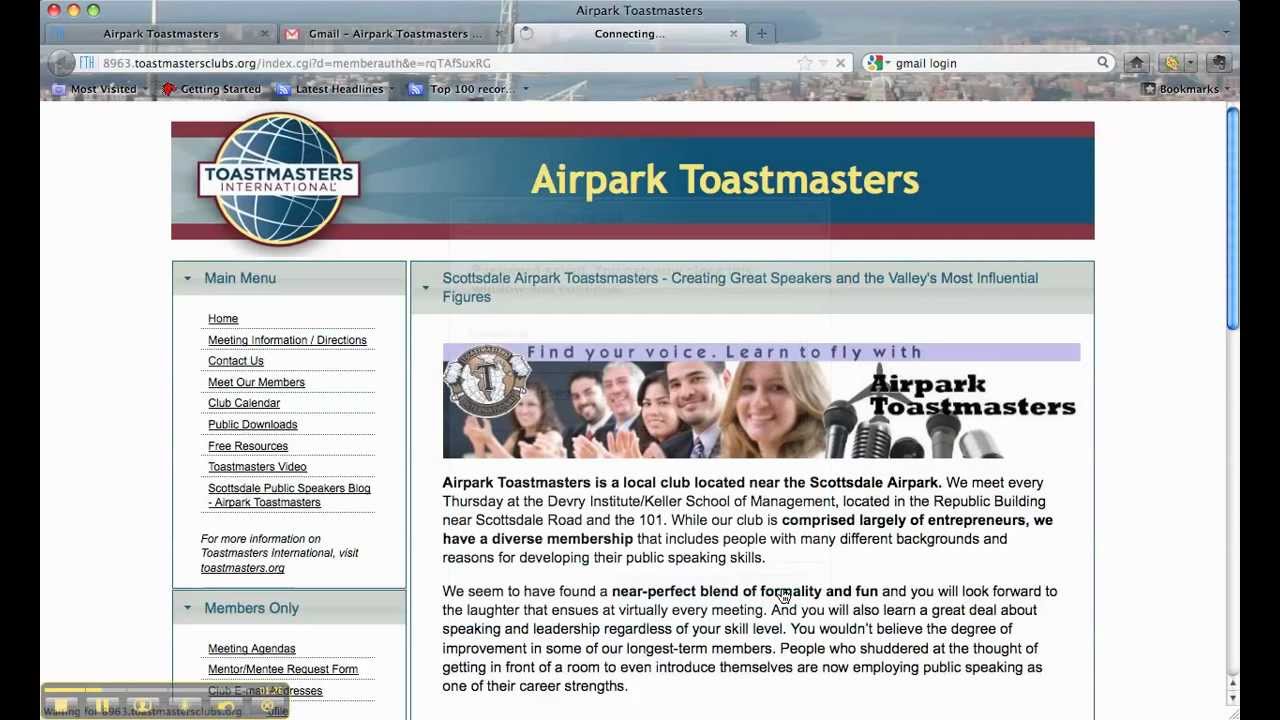 Authenticate Your Name | Free Toast Host Toastmasters site - YouTube
