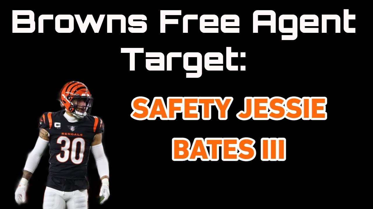 2023 Browns Free Agent Target: Safety Jessie Bates lll - YouTube