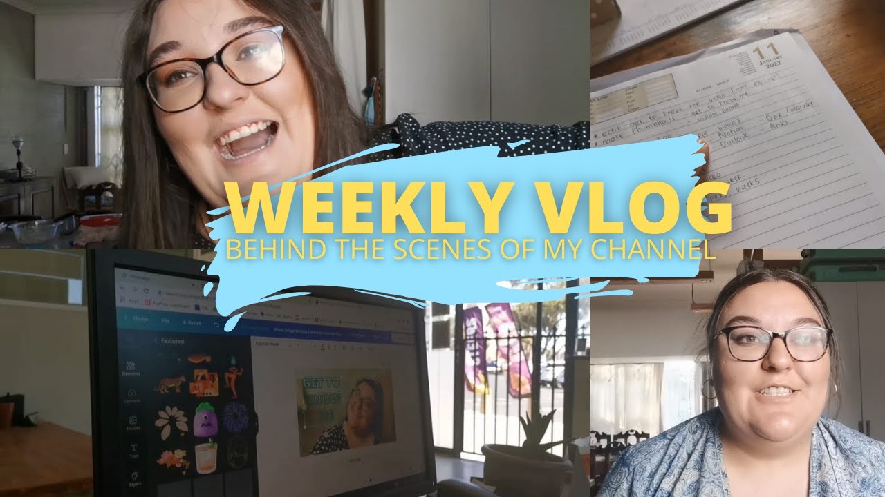 Weekly Vlog | Behind the scenes - YouTube