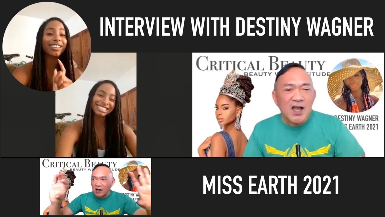 Interview With Destiny Wagner - Miss Earth 2021 - YouTube