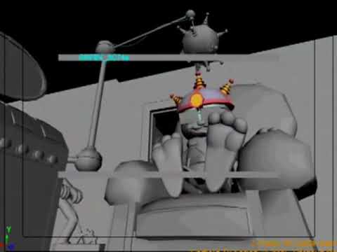 Garfield Wiggles His Toes (Unrendered Version) - YouTube