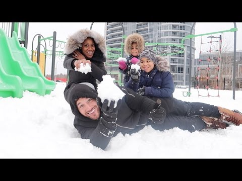 FAMILY SNOW DAY!!! - YouTube
