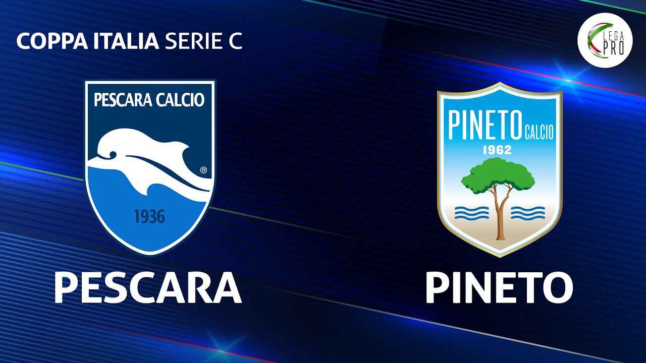Pescara - Pineto | Coppa Italia Serie C - Secondo Turno | Partita ...
