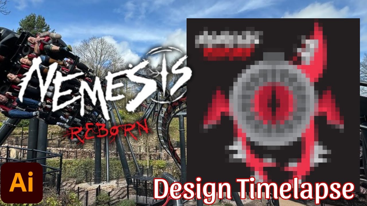 NEMESIS REBORN Design Timelapse - Adobe Illustrator - YouTube