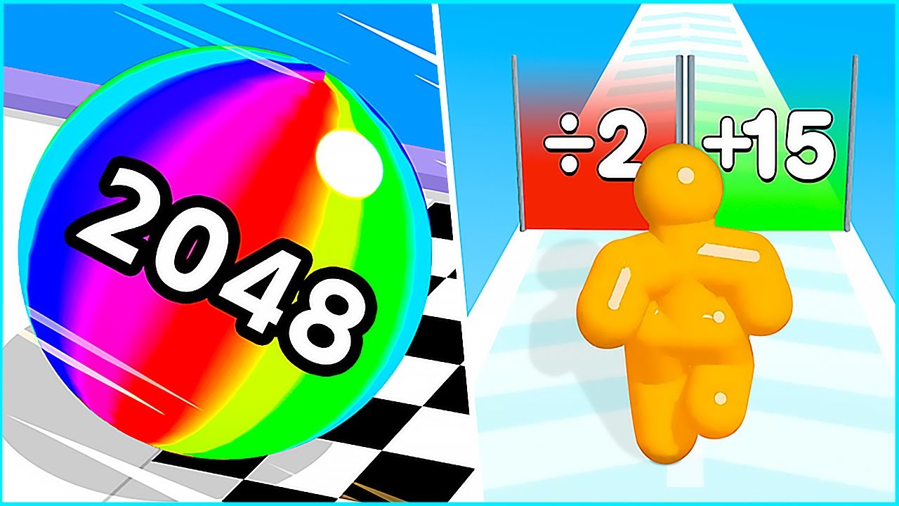 Play Satisfying Games: Ball Run 2048, A-z Run, Roof Rails, Run Rich 3D ...