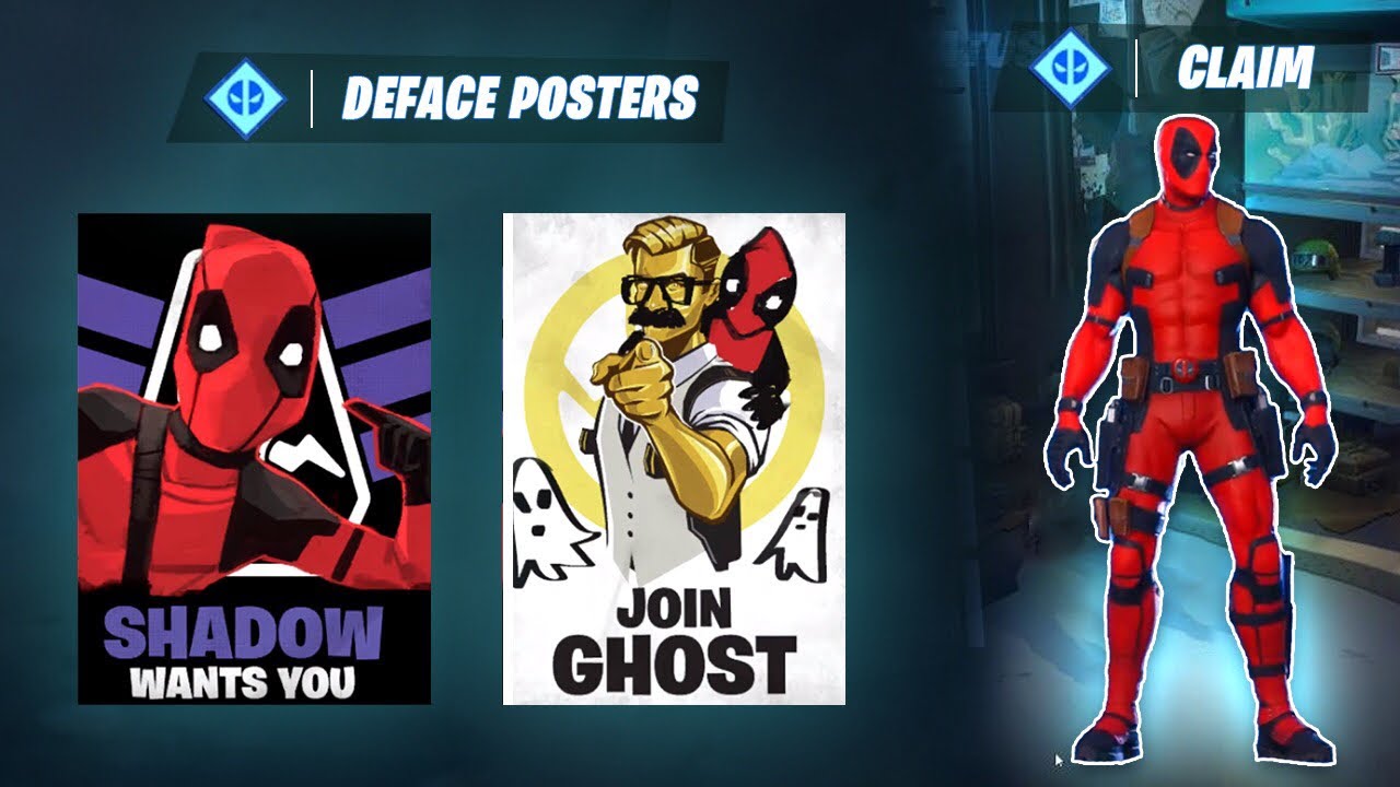 FORTNITE DEADPOOL WEEK 6 REWARDS & CHALLENGES in Fortnite Season 2 ...