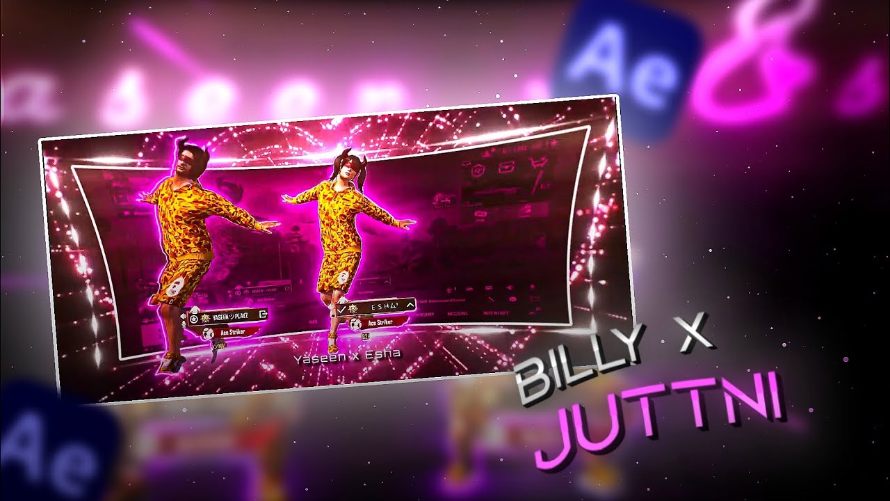 billy X | juttni | Pubg🤤 Lobby video edit 🥵 | Yaseen Playz 🥰🤗 - YouTube