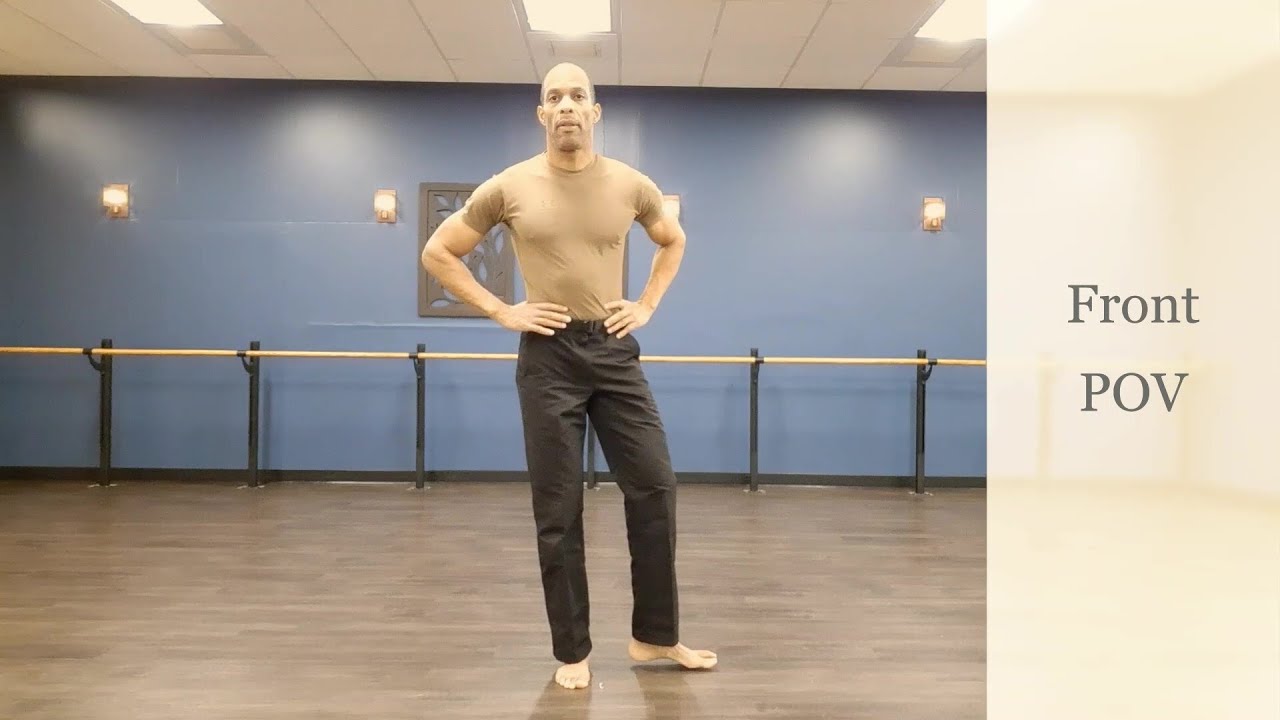 1 Leg Balance: Twisting Foot Reach - YouTube