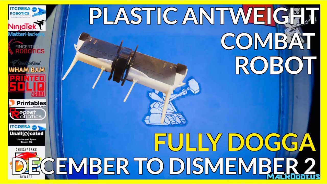 Fully Dogga: All Fights - Plastic Antweight Combat Robot - December To ...