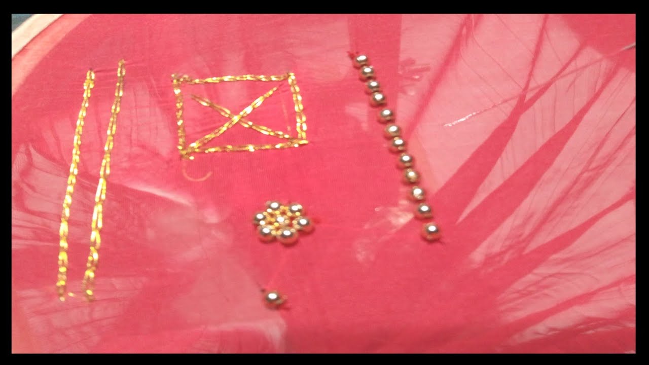 Aari work designs for beginners 🔥 hand embroidery design! - YouTube