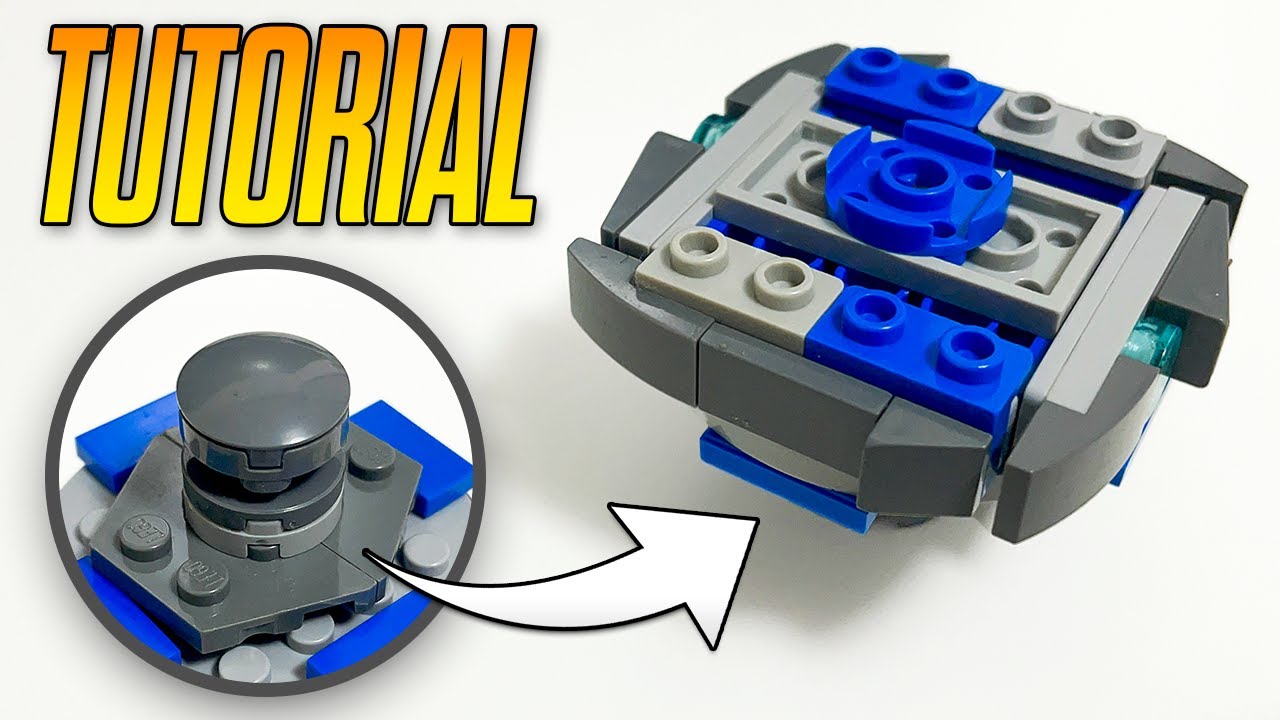 How to Build a LEGO Beyblade | Easy - YouTube