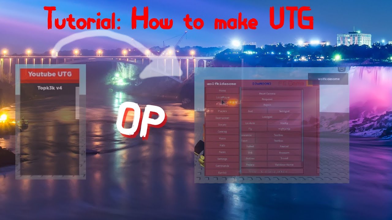 How to make a UTG - YouTube