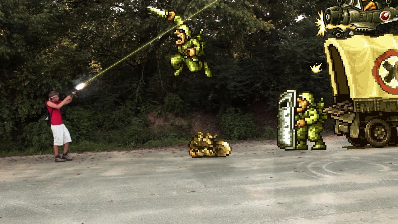 Real Life Metal Slug - YouTube