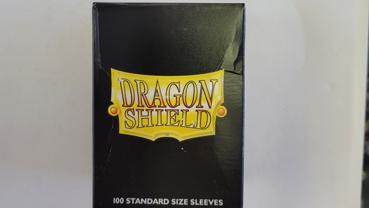 Custom sleeves from Dragon Shield - YouTube