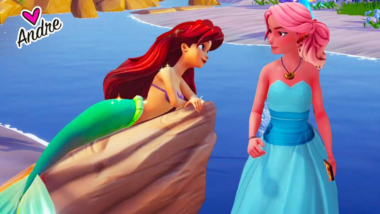 24 HORAS con Ariel en el Valle de los Sueños | Dreamlight Valley en ...